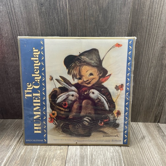 Source Unknown | Art | Vintage Collectible Hummel Calendar Boy Bennys ...